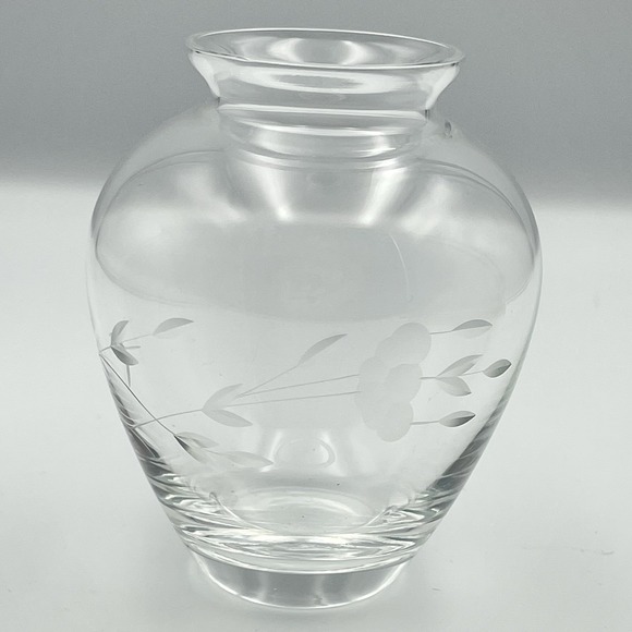 Princess House | Accents | Princess House Heritage Etched Clear Glass ...